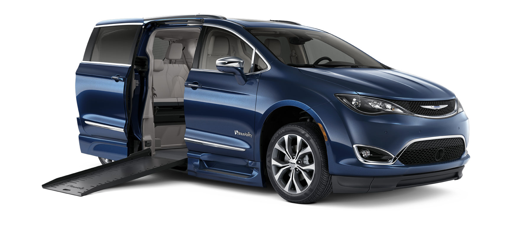 Side-Entry Fold-Out Ramp Handicap Vans - Creative Mobility Group